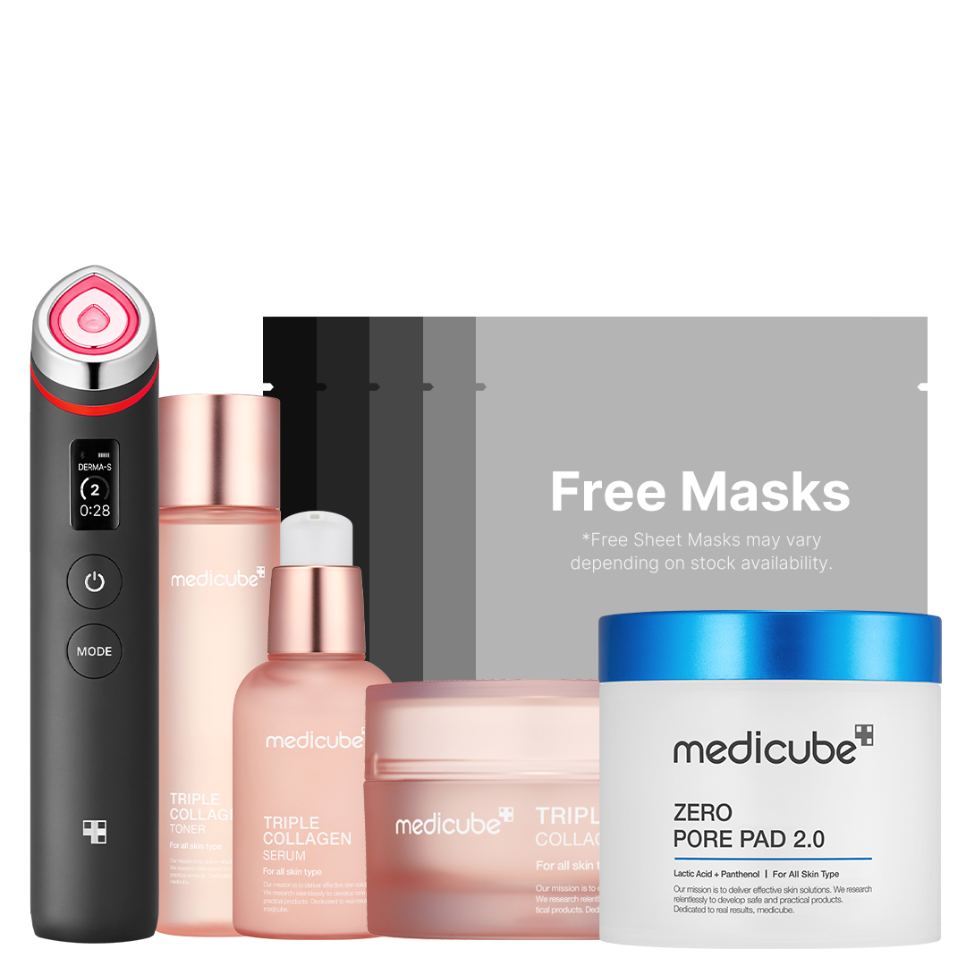 [Korean Glow Maker] Glow-Up Full Facial Set – MEDICUBE US