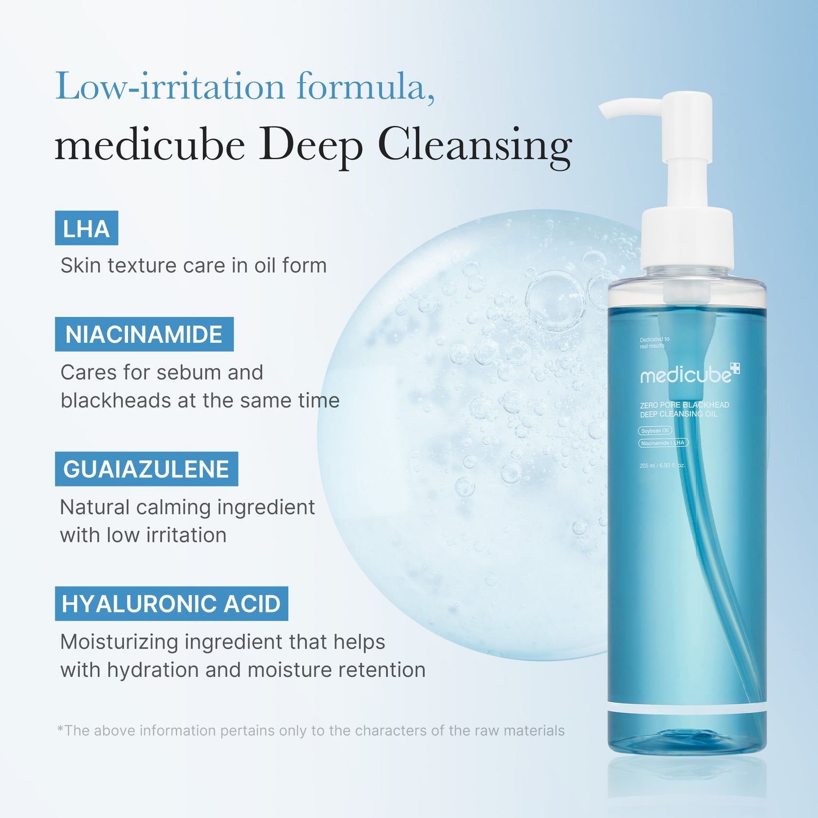 Zero Pore Blackhead Deep Cleansing Oil – MEDICUBE US