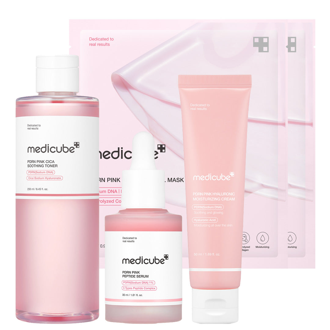 PDRN Pink Glow Full Set – MEDICUBE US