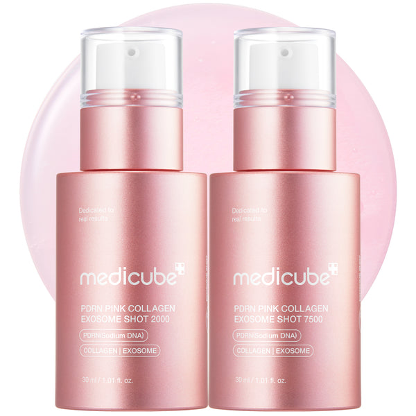 PDRN Pink Collagen Exosome Shot – MEDICUBE US