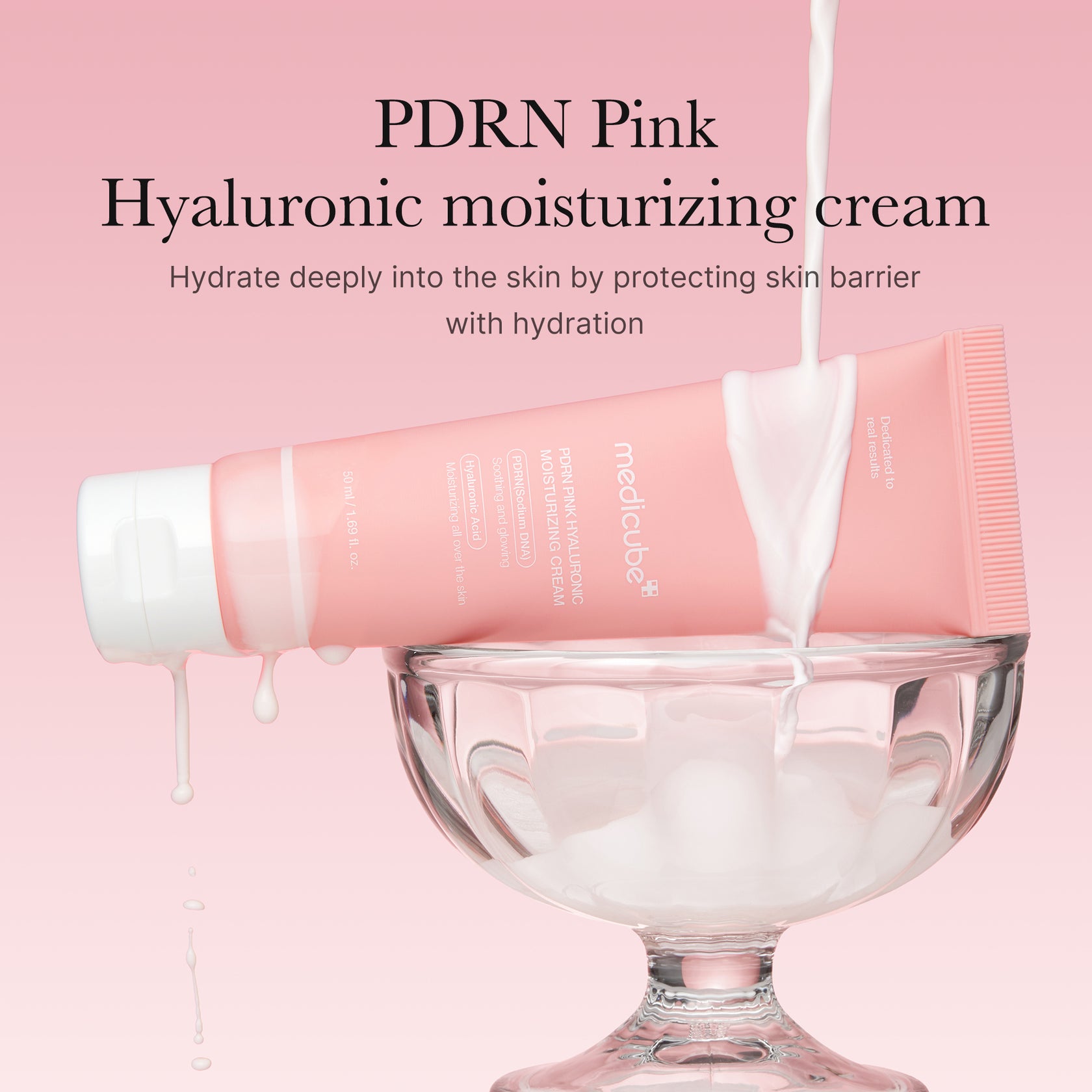 PDRN Pink Peptide Cream – MEDICUBE US