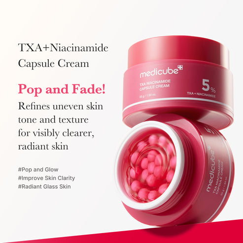 TXA Niacinamide Capsule Cream – MEDICUBE US