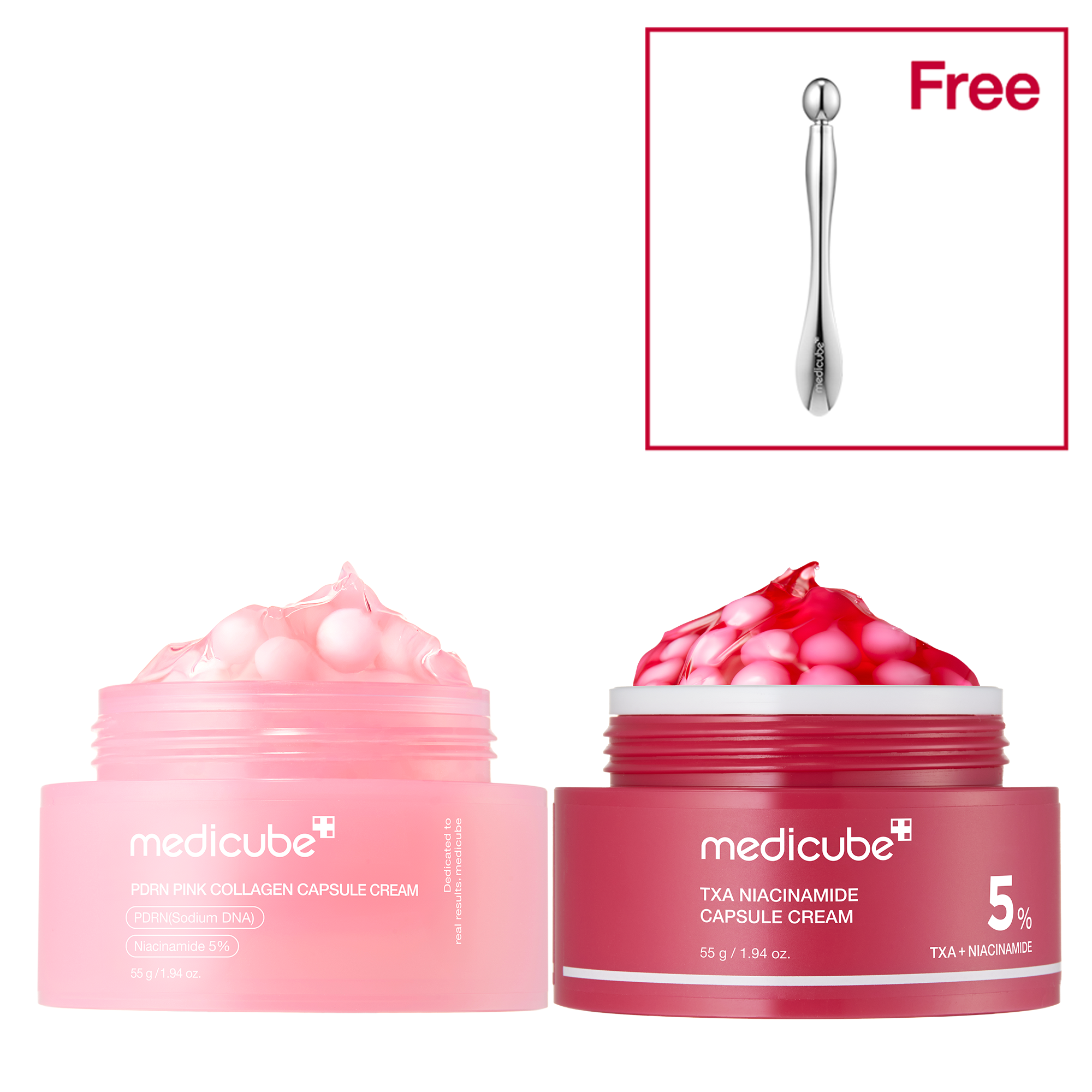 PDRN Pink Collagen Capsule Cream – MEDICUBE US